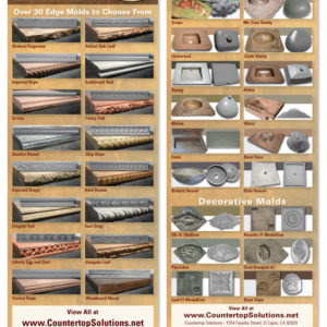 Concrete Countertop Brochure ($15 per 50) - StoneCrete Systems